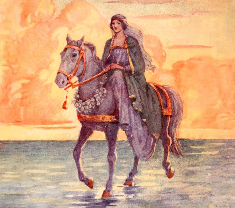 Irish Folklore, Myths & legends: Niamh Cinn Óir